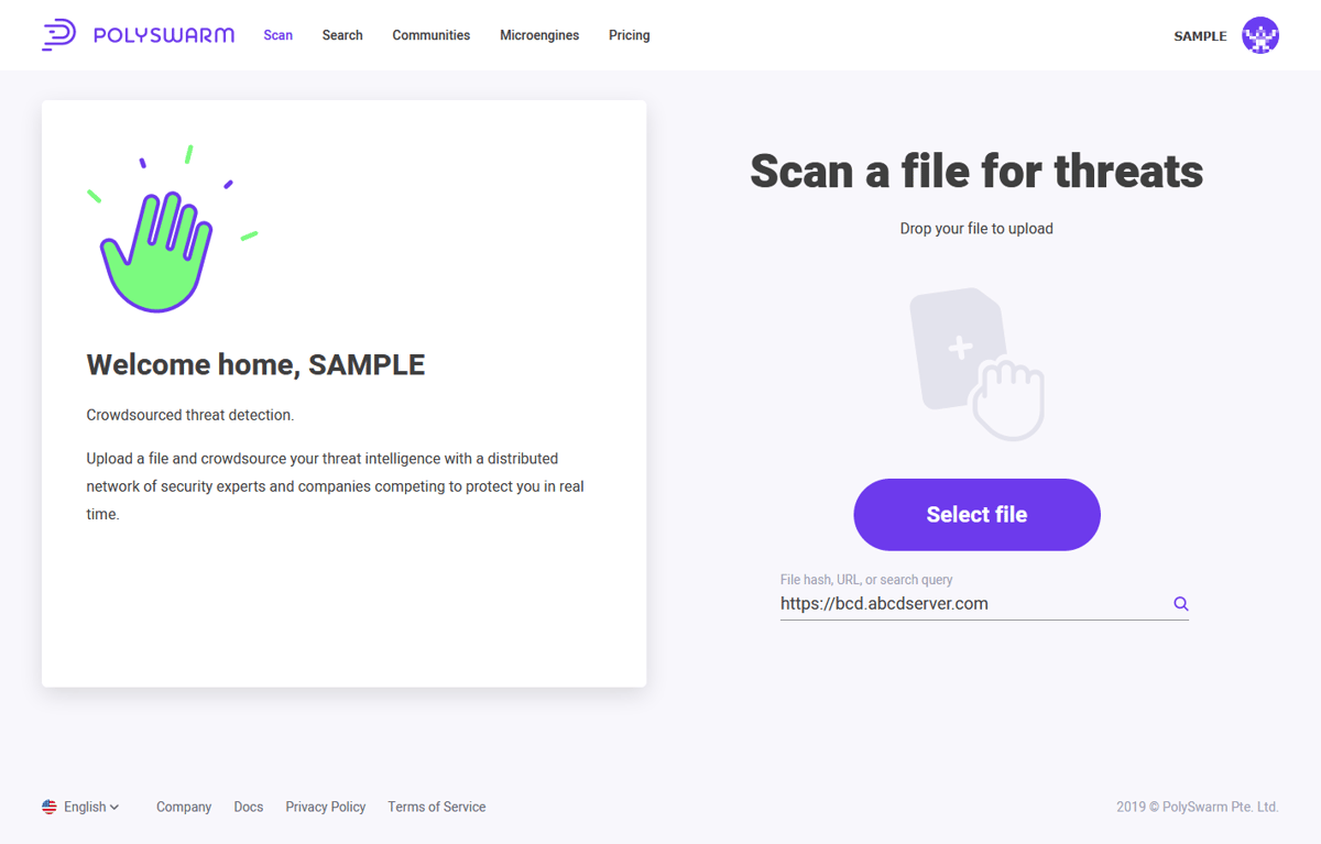URL Scanning now available in PolySwarm